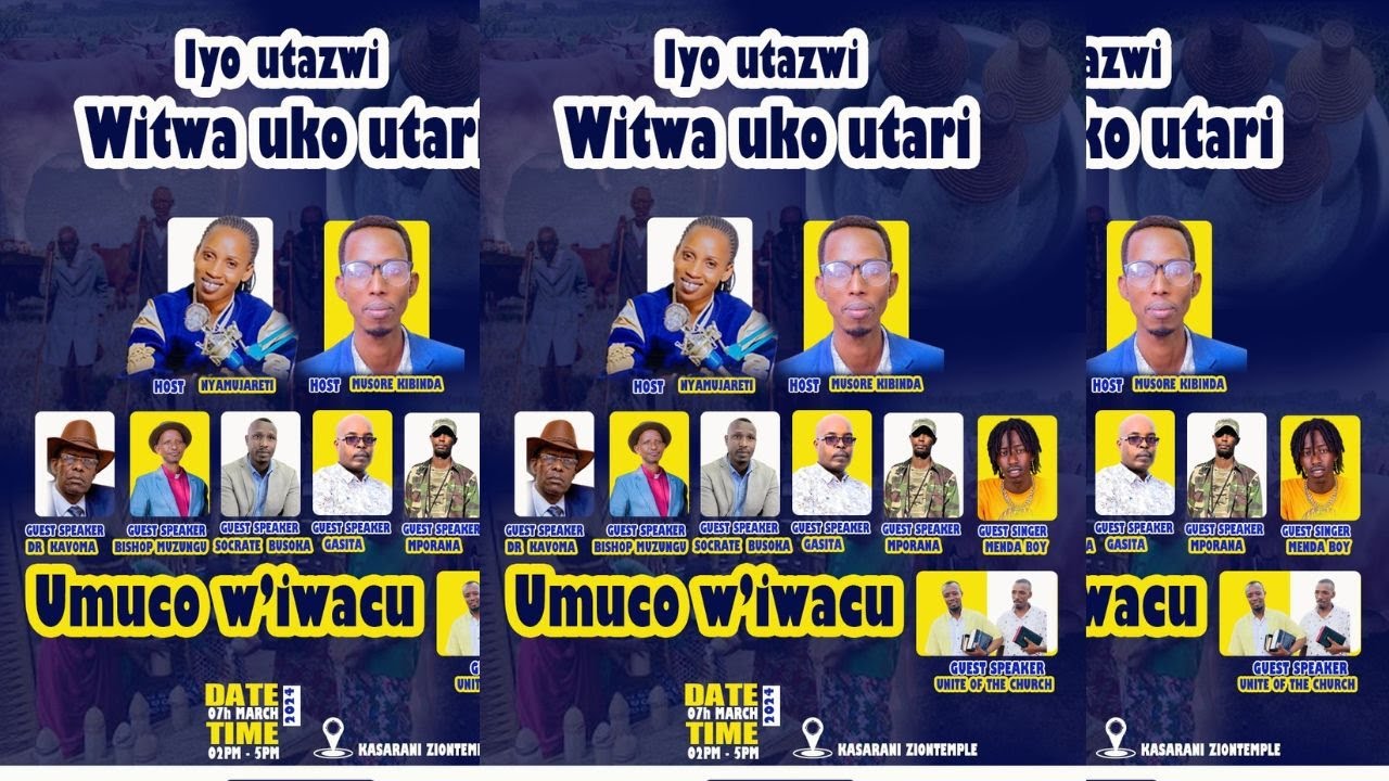 live/UMUCYO NYAMULENGE( IYO UTAZWI WITWA UKO UTARI) - YouTube