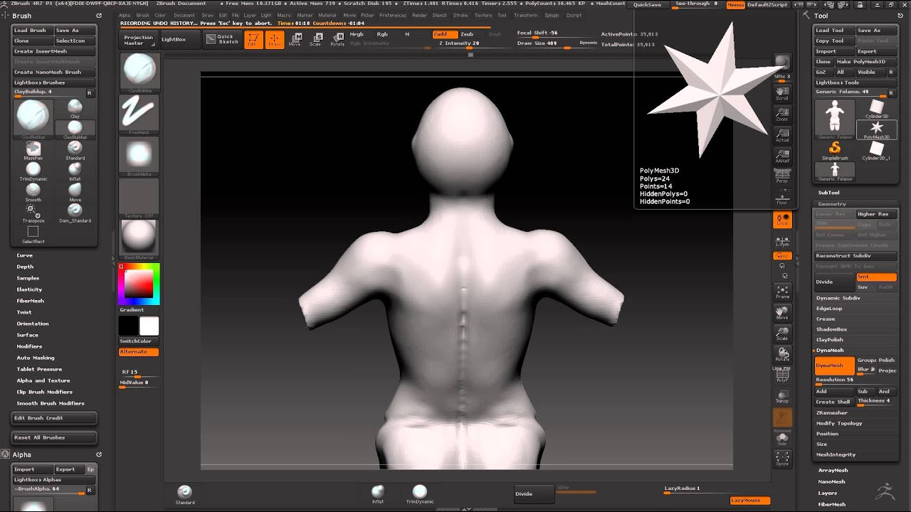 Blocking-out Generic Female Torso By Farzin - YouTube