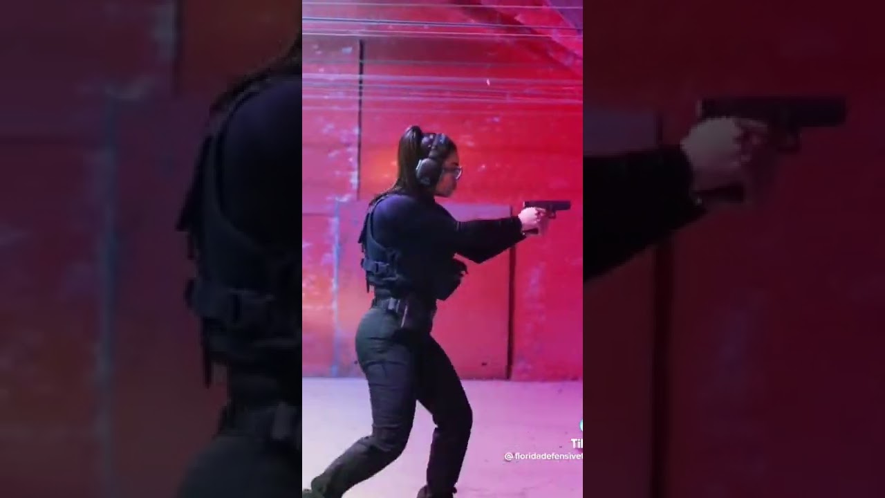 Female bodyguard training - YouTube