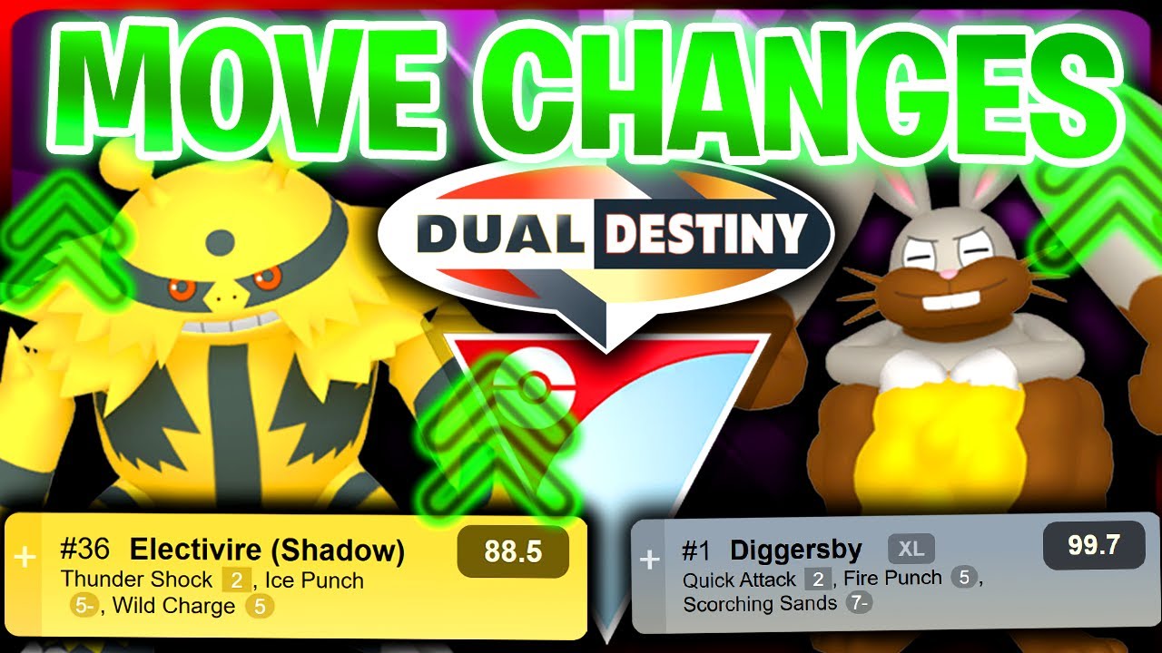 FULL MOVE CHANGE OVERVIEW! SEASON OF ELECTRIC TYPES?! DIGGERSBY TO #1 ...