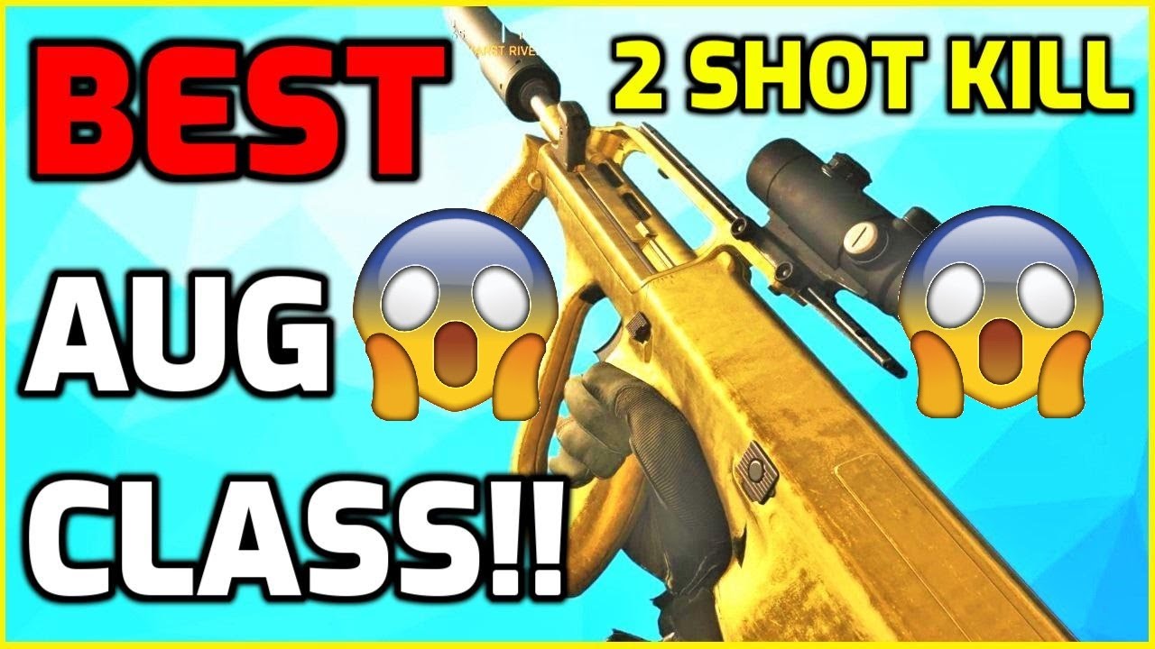 2 SHOT KILL AUG (BEST AUG CLASS SETUP) Cold War Warzone - YouTube