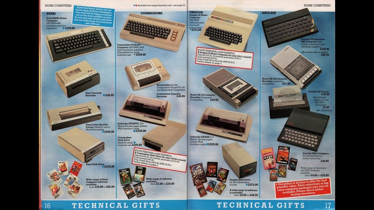 Il prezzo degli Home Computers negli anni 80: Sinclair ZX80, ZX81 e ...