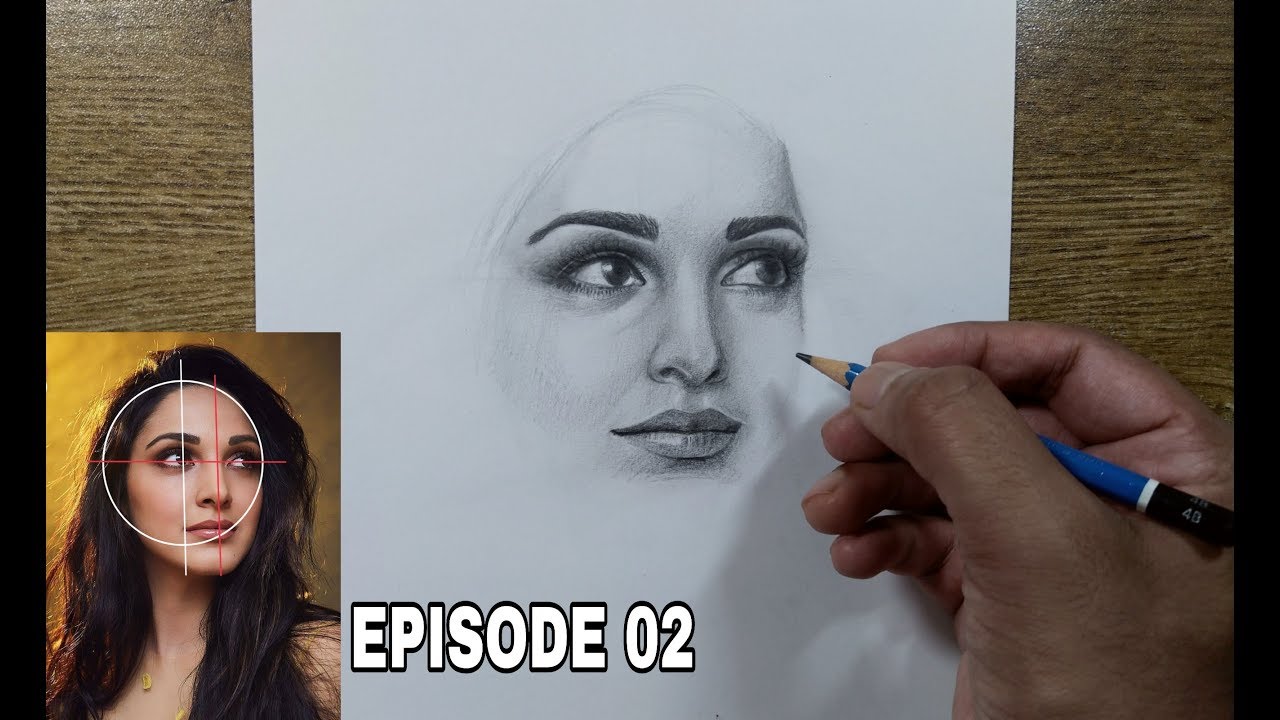 How to draw face using Andrew Loomis method Episode 02 - YouTube