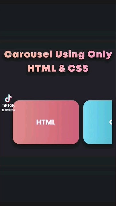 Carousel Using Only HTML & CSS 💎, You can copy the code from my GitHub in the first comment ...