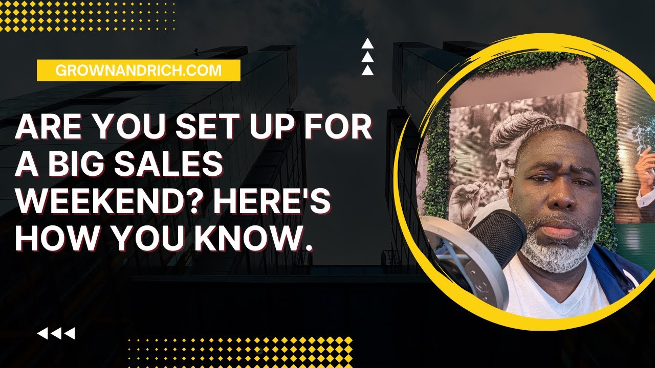 Are you set up for a big sales weekend? Here's how you know. - YouTube