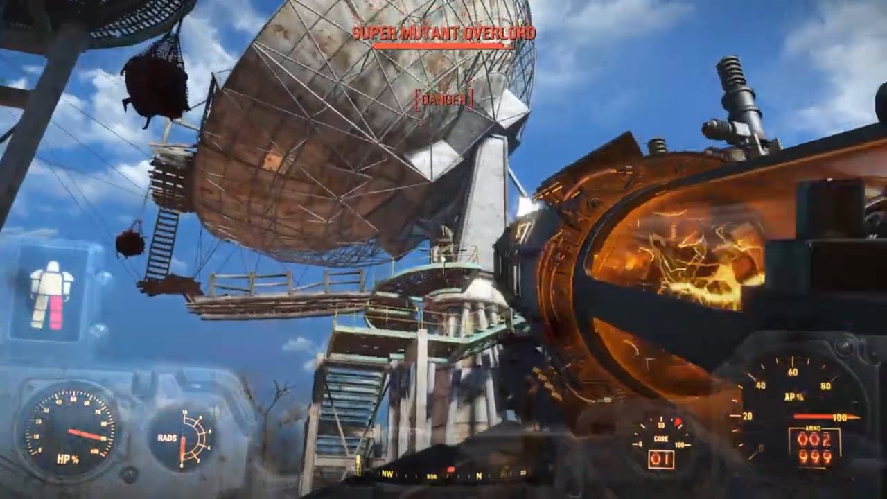 Fallout 4 - Ada and I at the Revere Satellite Array (Very Hard, Level ...