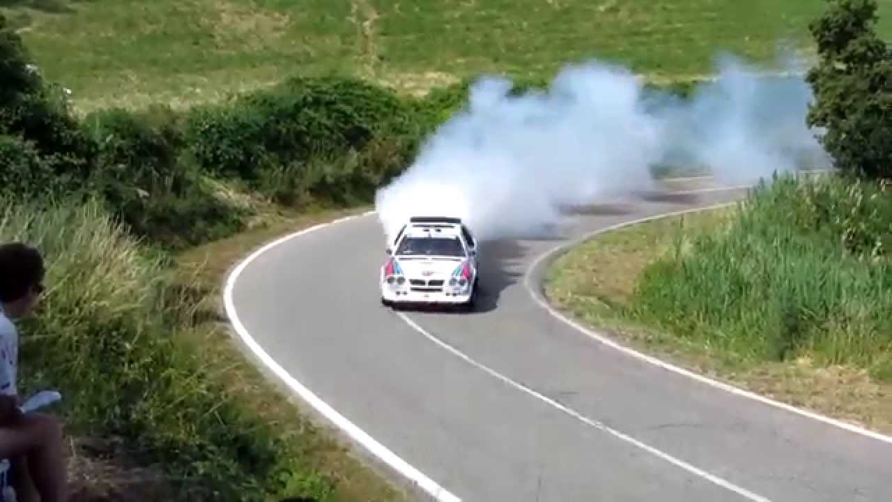 Vernasca Silver Flag 2014 - Lancia Delta S4 ufficiale accident - YouTube