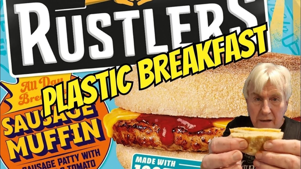 Rustlers Microwave Sausage Muffin. Fast Feast or Grim Grub? - YouTube