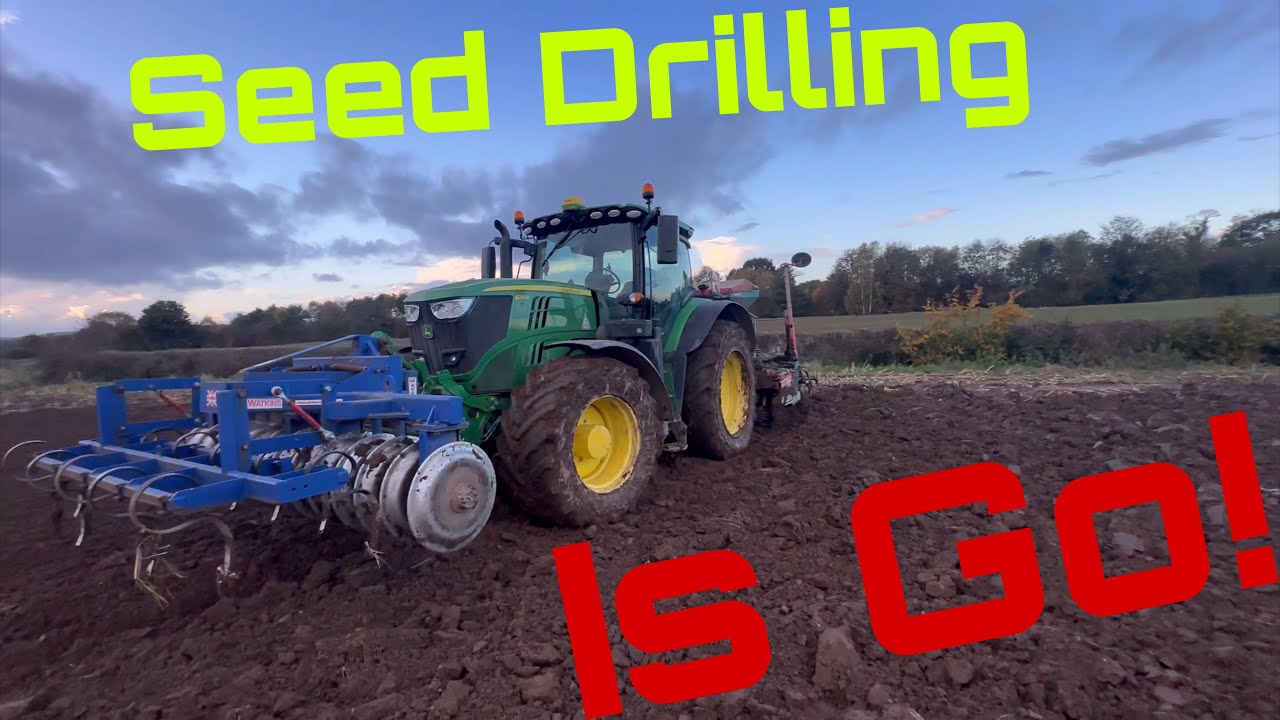 It’s November, it’s Wet, But it’s Going in! John Deere 6215R | Joe ...