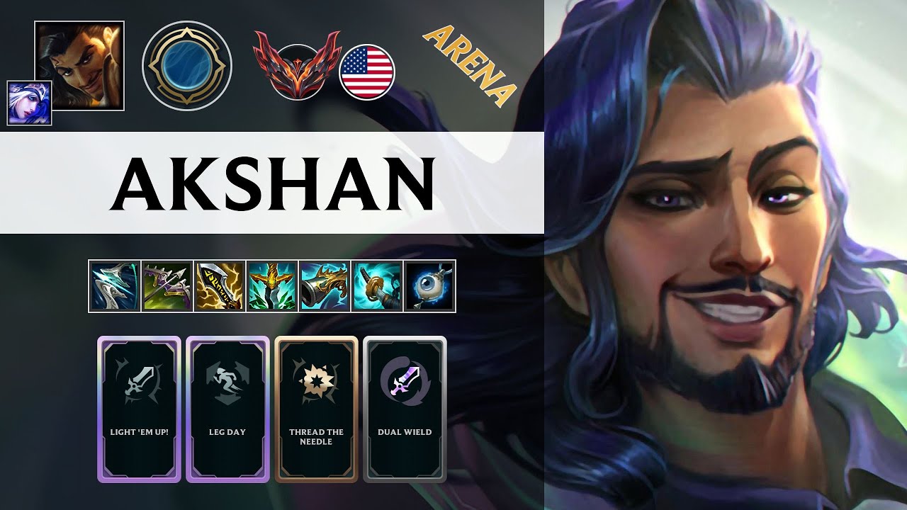 Akshan Arena - NA Grandmaster Patch 25.22 - YouTube