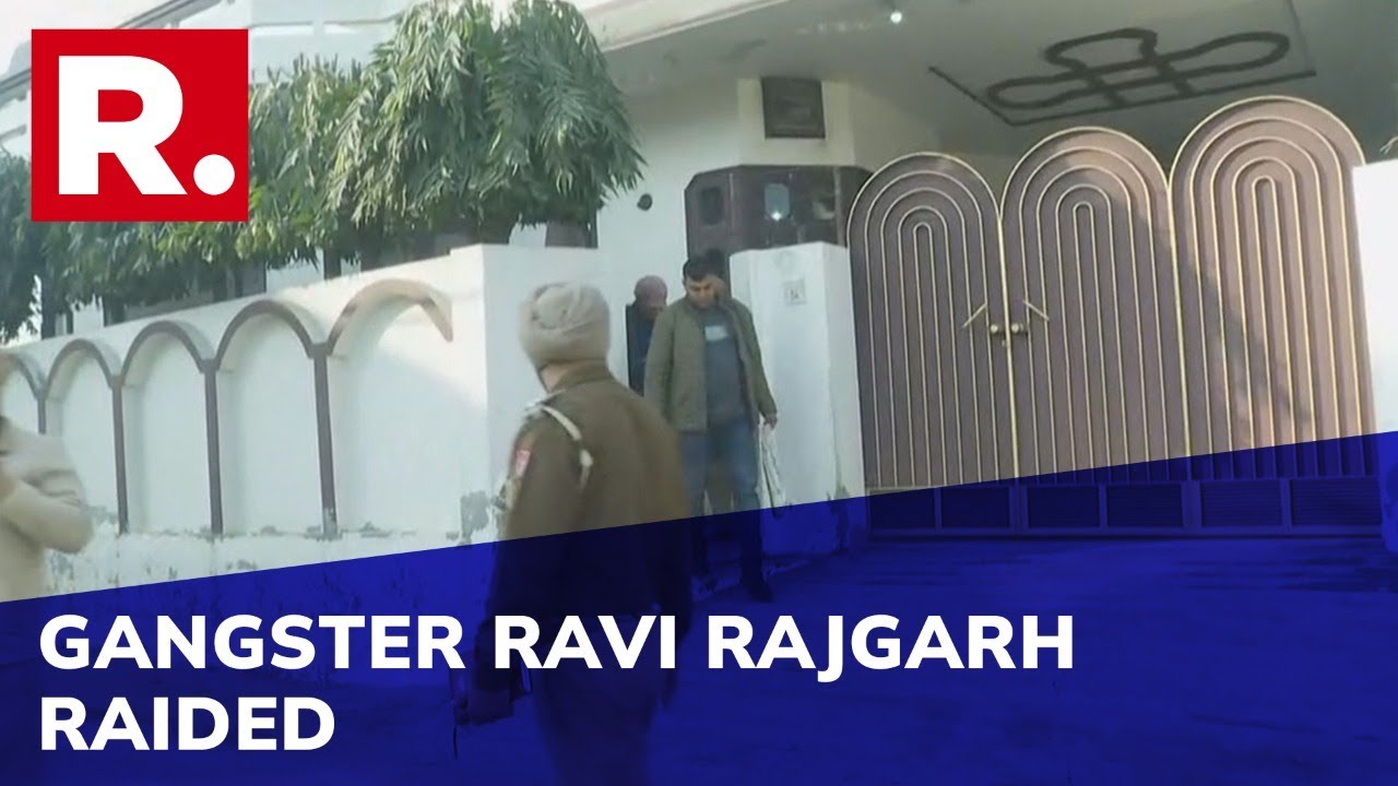 Republic Reports From Chandigarh As NIA Raids Ravi Rajgarh's Residence ...