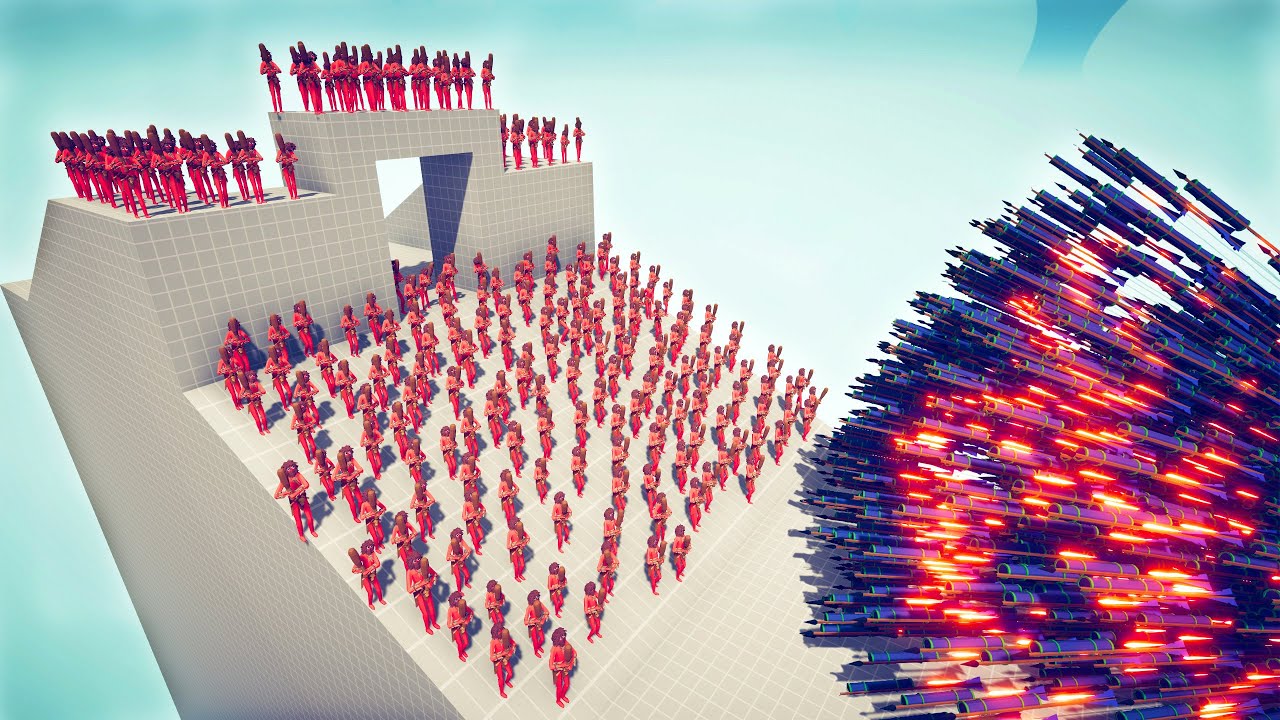 BIG FIREWORK ARCHER vs 100x UNITS - Totally Accurate Battle Simulator ...