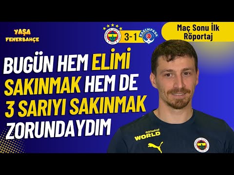ANDERLECHT MAÇINI ALMAK ZORUNDAYIZ! | Mert Hakan YANDAŞ | Kasımpaşa Maç Sonu Röportajı