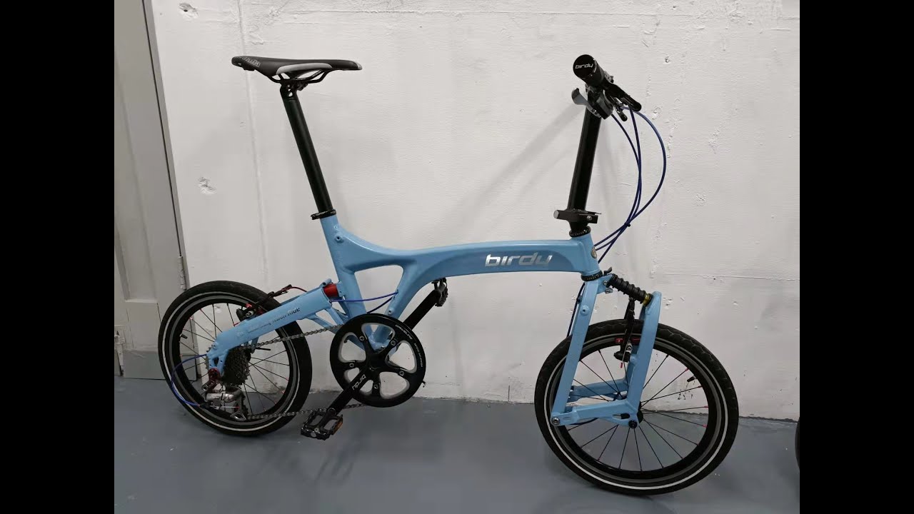 Birdy 2 City Modified Shimano Ultegra - YouTube