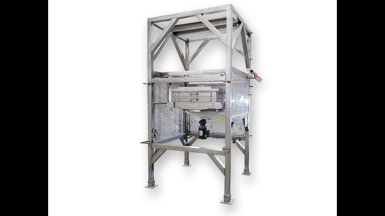 Used Great Western Stainless Steel Two deck Gyro Sifter Screener Sieve ...