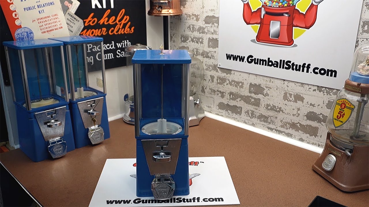 How To Setup And Use A Gumball or Candy Type Vending Machine Tutorial ...