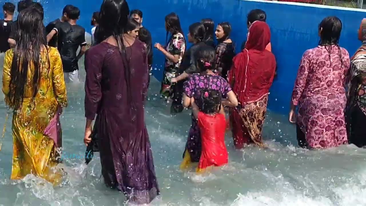 wave pool party dance with nondon park @chanderjamai - YouTube