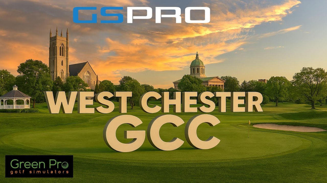 West Chester GCC - GSPRO Golf Simulator Course Review - YouTube