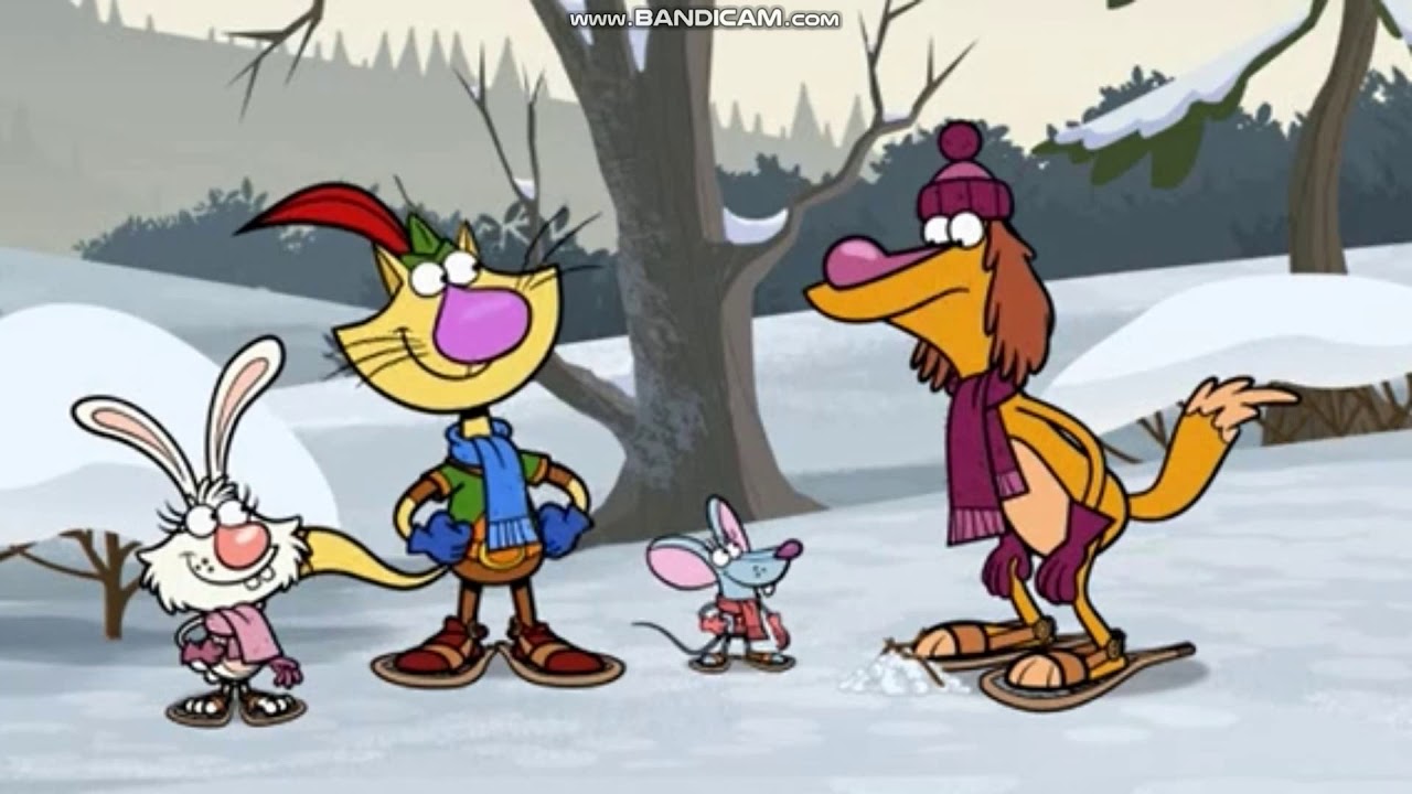 Nature Cat Snow Way To Keep Warm (Part 1) - YouTube