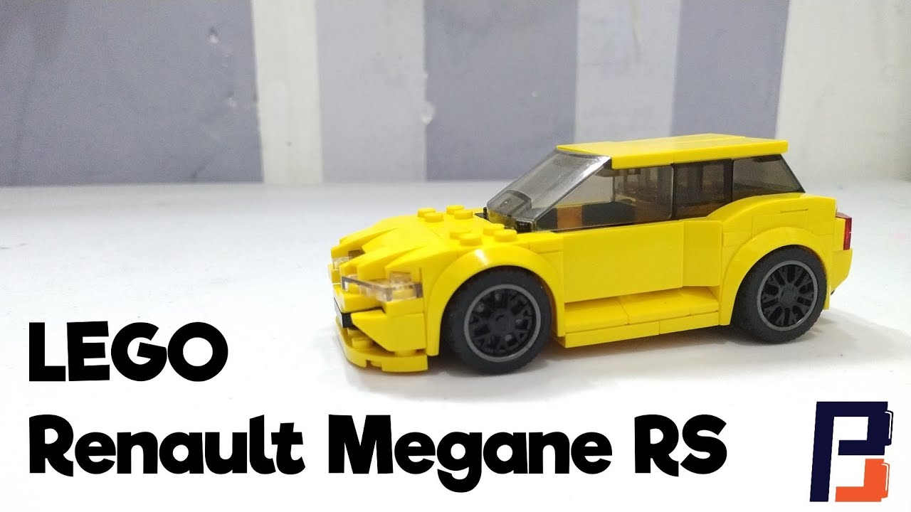Lego Renault Megane RS With Instruction - YouTube