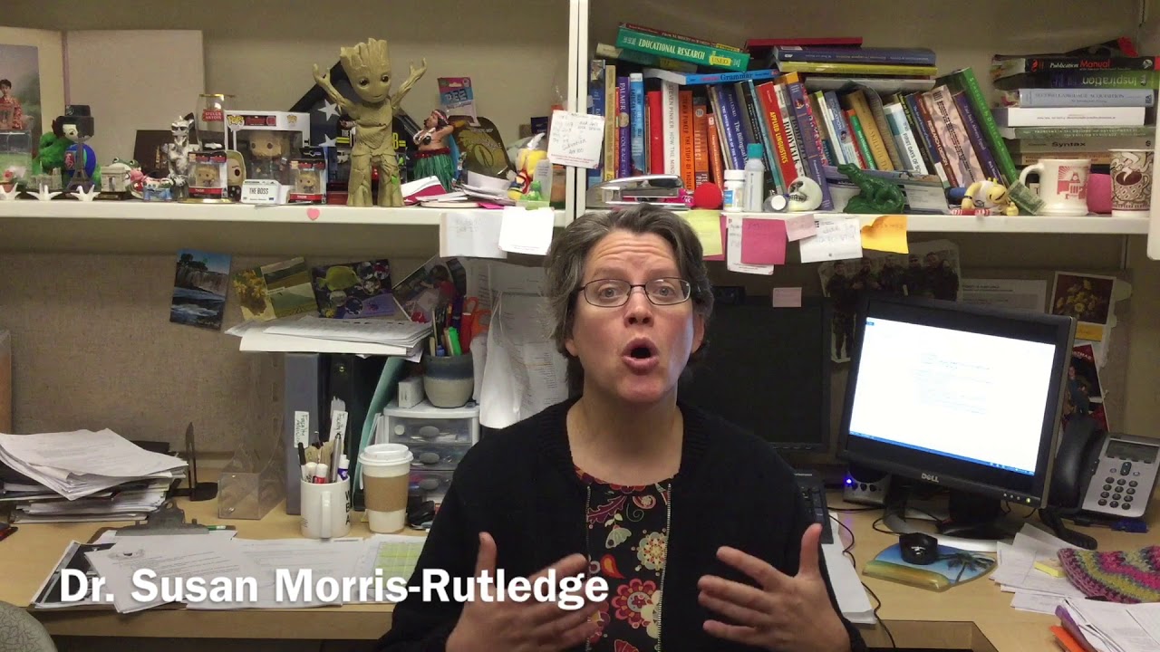 Faculty Showcase: Dr. Susan Morris - Rutledge - Education - YouTube