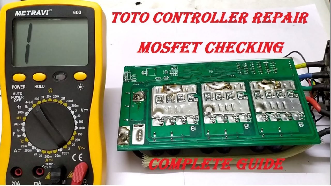 TOTO Controller Repairing || Part-4 || Ak's TechShow || EP-08 - YouTube