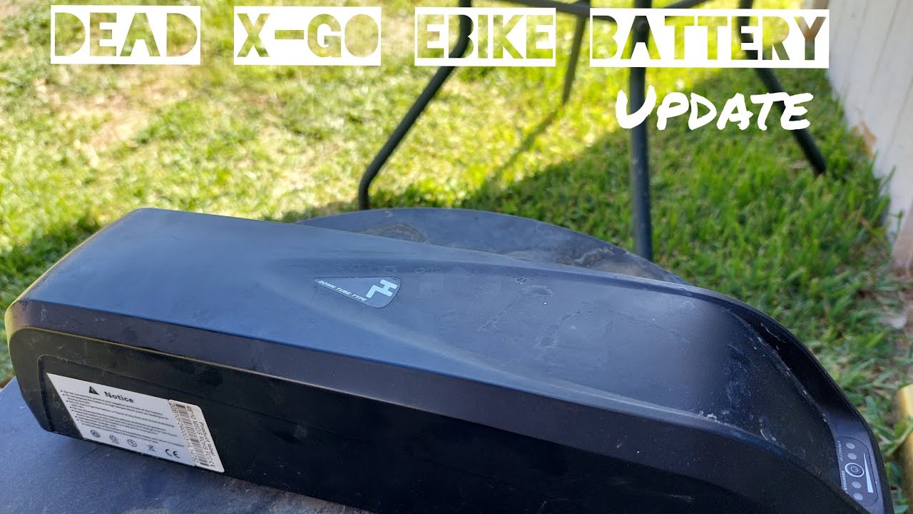 Quick Update on the Dead X-Go Ebike Battery - YouTube