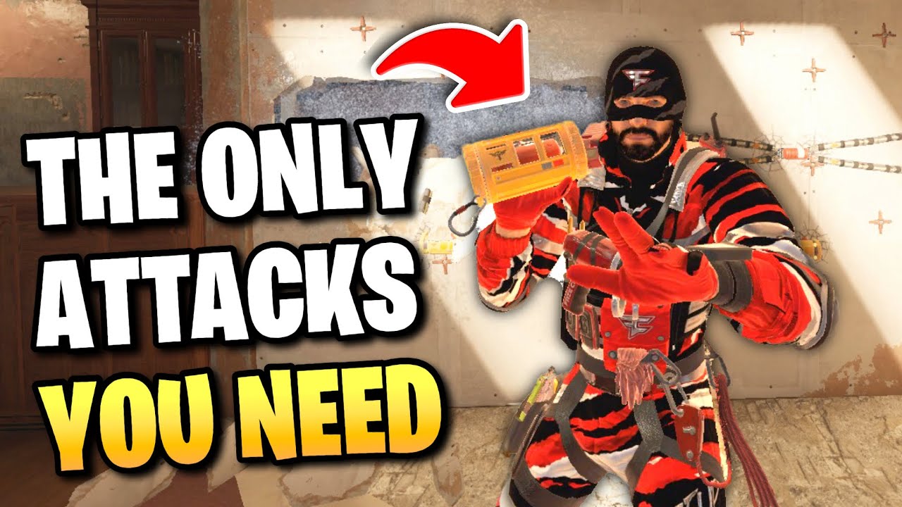 How To Attack Theme Park Like A PRO - Rainbow Six Siege - YouTube