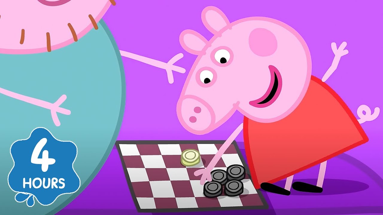Peppa Plays Checkers! | Cartoons for Kids | Full Episode | Peppa Pig ...