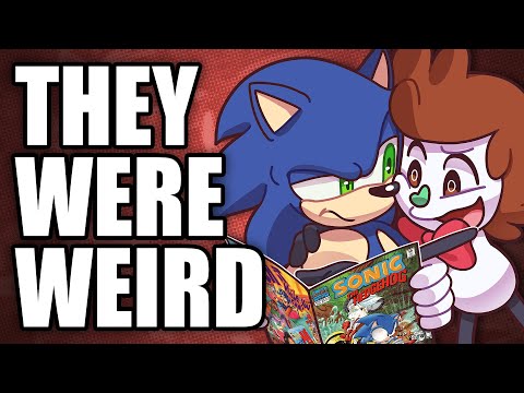 Sonic Comics were WEIRD (ft. My Friends)