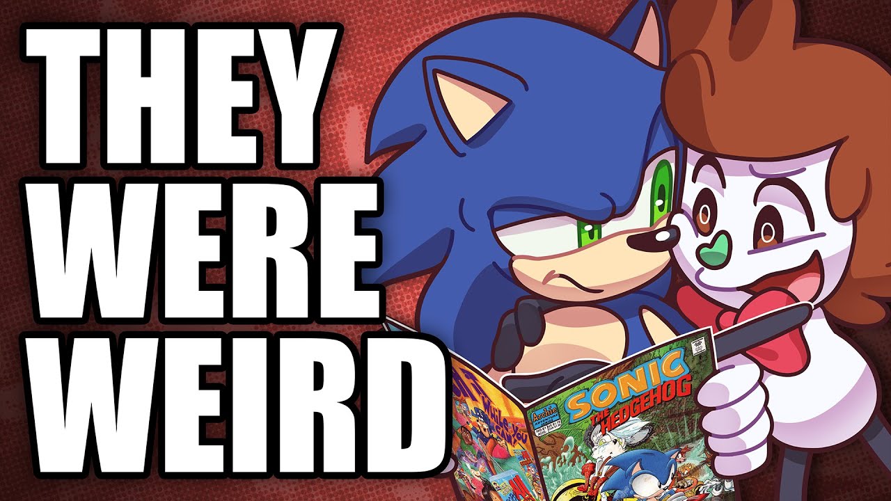 Sonic Comics were WEIRD (ft. My Friends) - YouTube