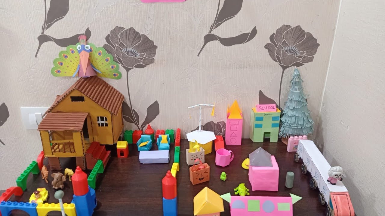 How to make Geometry house - YouTube