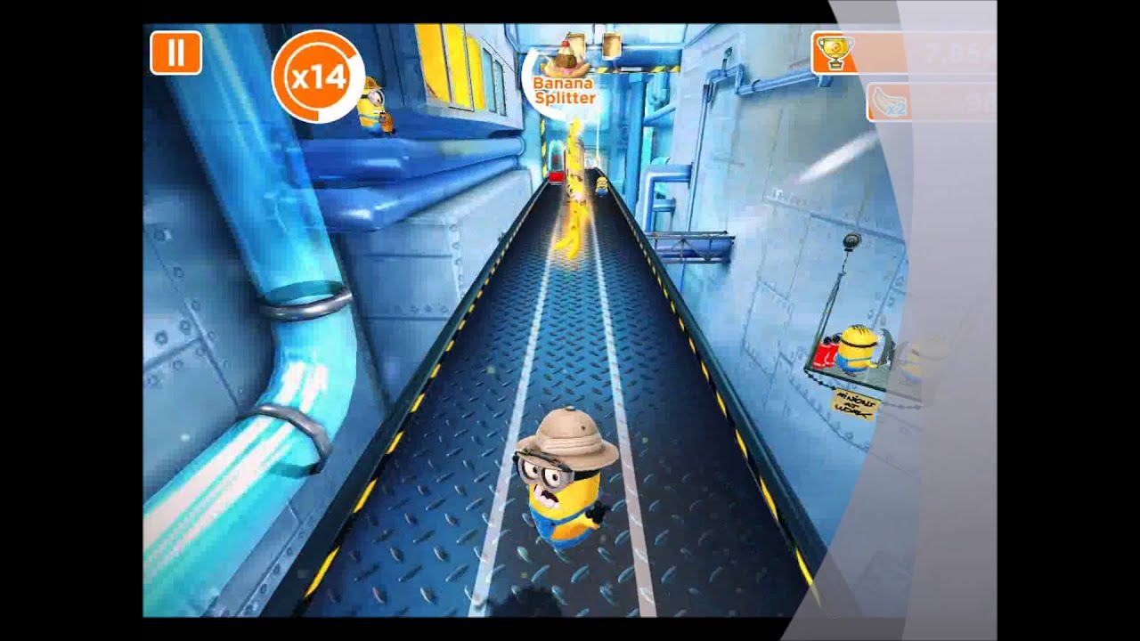 Despicable me: Minion rush Grus Lab secret area - YouTube