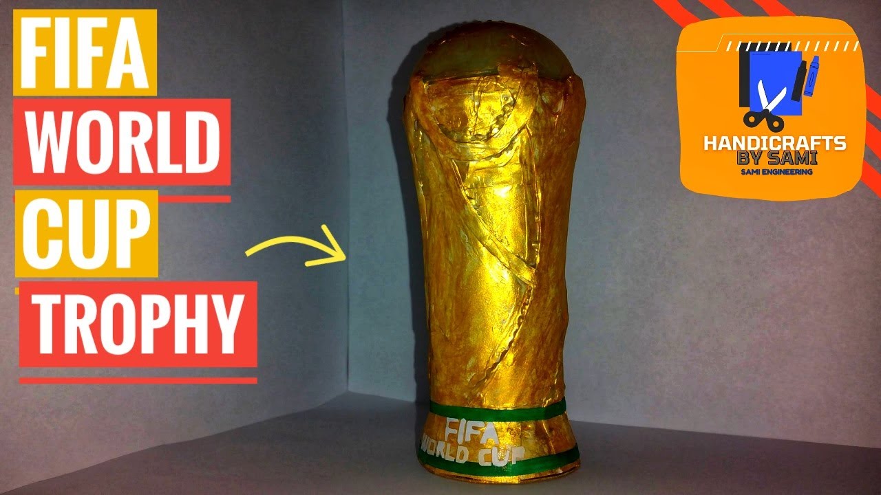 FIFA World Cup Trophy From Cardboard | How to Make FIFA World Cup ...