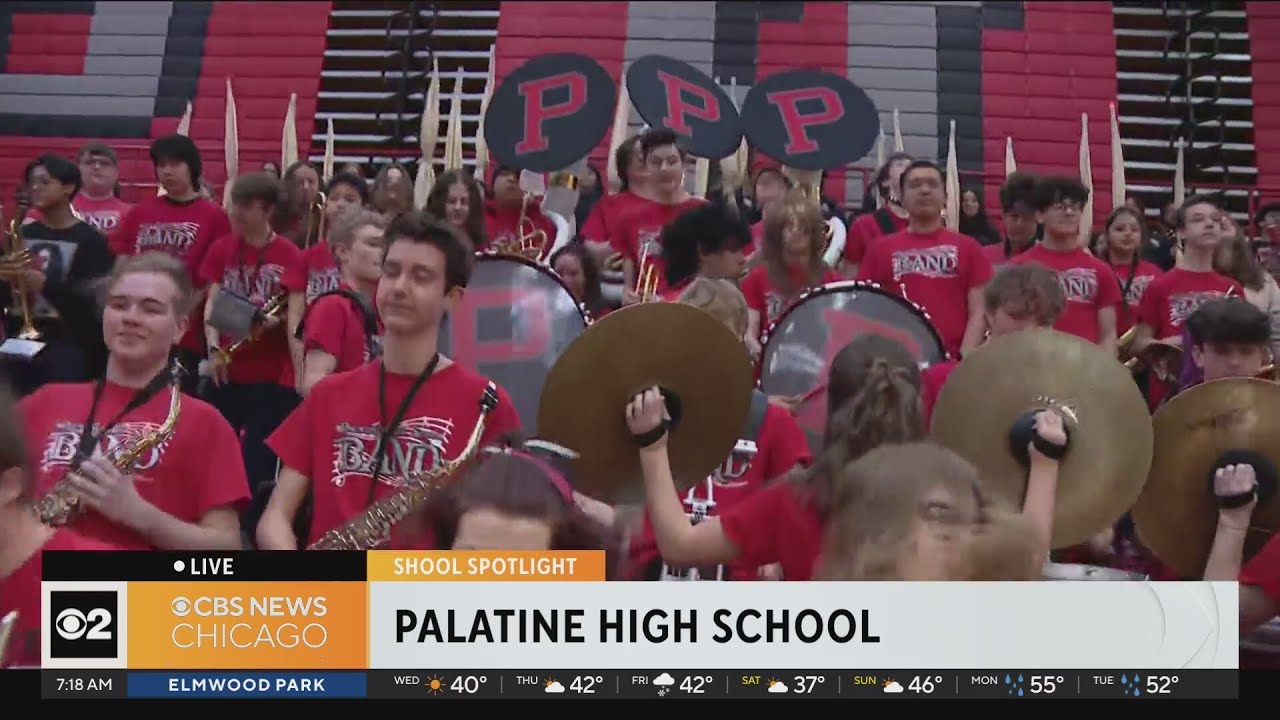 School Spotlight: Going the extra mile at Palatine High School - YouTube