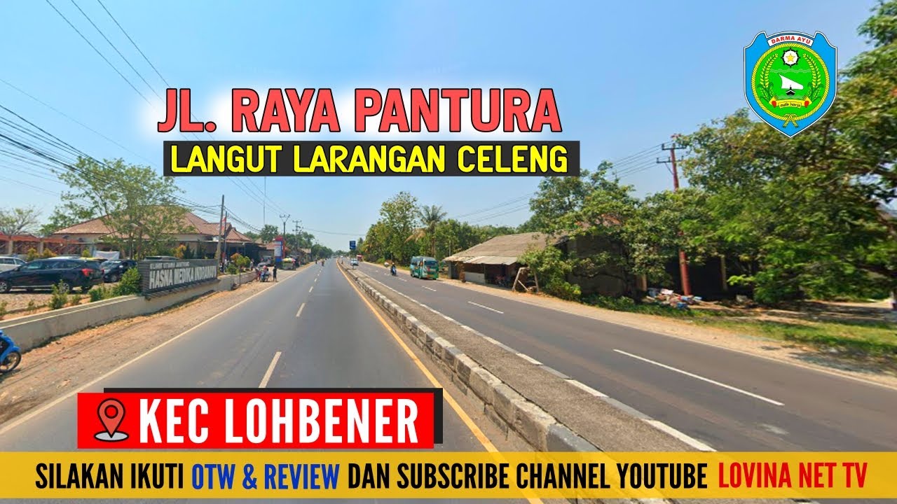 Lintas Jalan Pantura Langut sampai Celeng Lohbener - YouTube