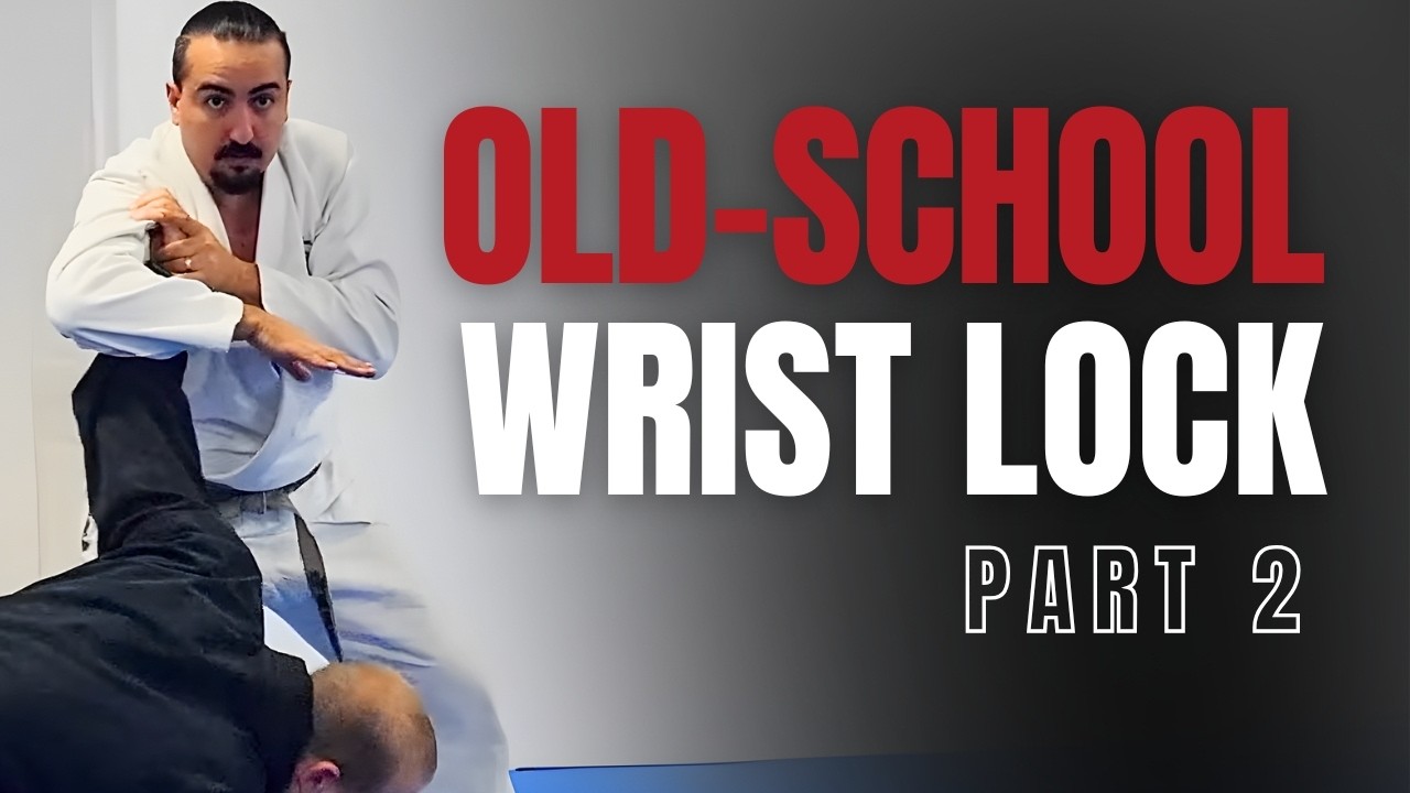 Powerful Wrist Lock of Japanese Jujutsu (Morote Kote Gime / Nikyo ...