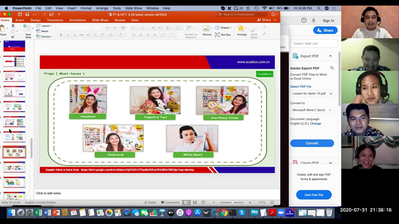 ACADSOC- New Teachers Training/ How to used CalssIn and Aclassroom ...