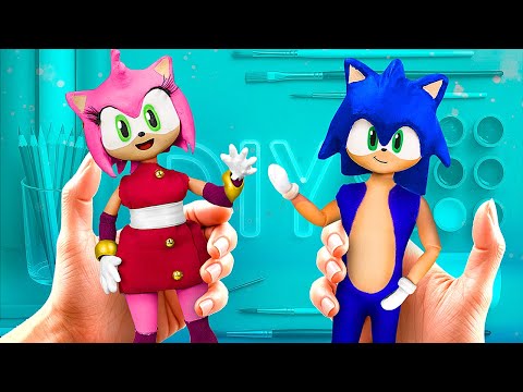 Sonic ve Amy Rose Büyüyor / 30 Kendin Yap Tarzı LOL Sürpriz Fikri