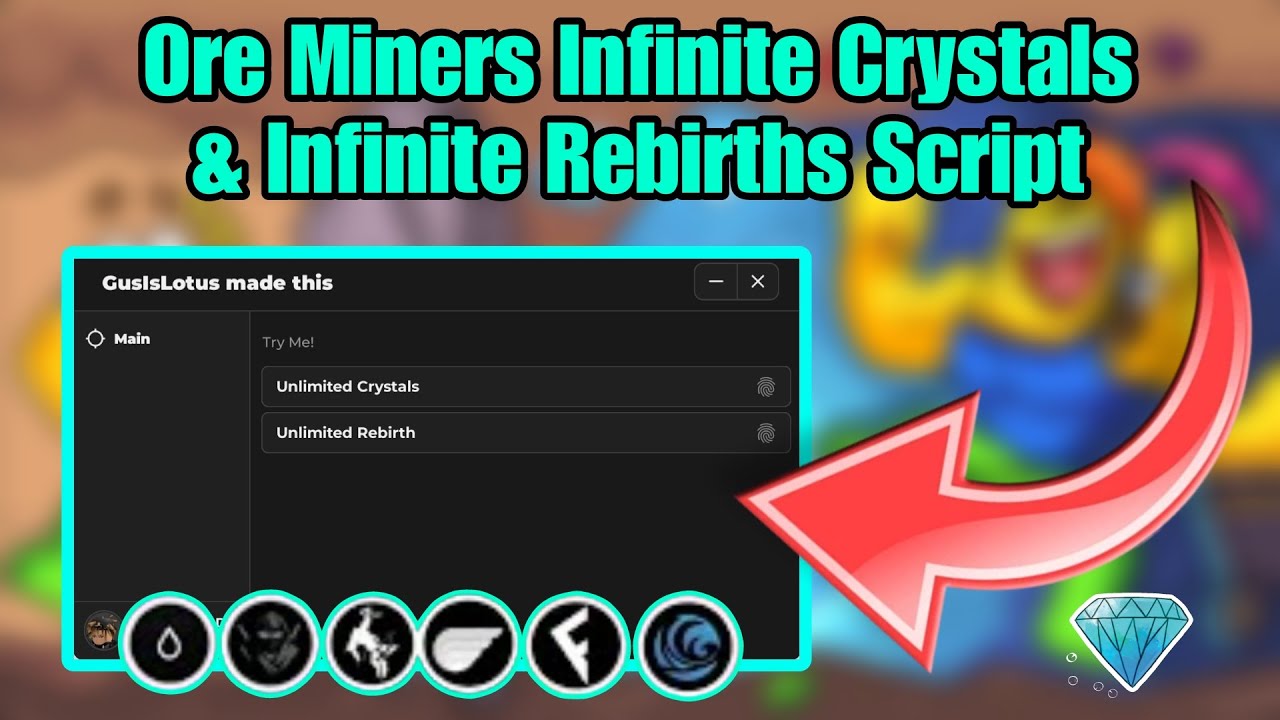 [OP] Ore Miners Script (Infinite Crystals & Infinite Rebirths) - Roblox ...