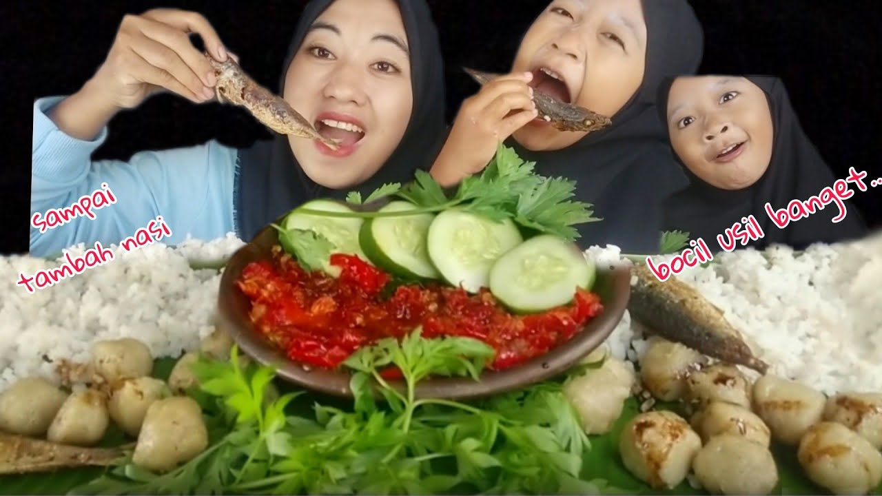 Serru‼️ Mukbang Sambal Mercon Pentol Bakso Bareng Bocil Youtube