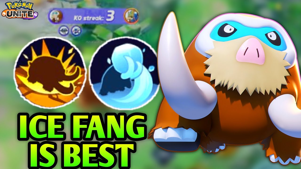 This Build is the best for Mamoswine Ice Fang | Pokémon UNITE ...