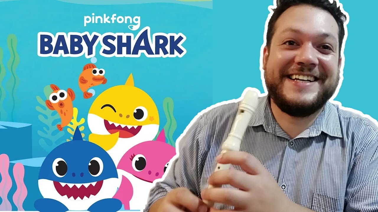 Cómo tocar la canción "BABY SHARK" en flauta dulce - YouTube