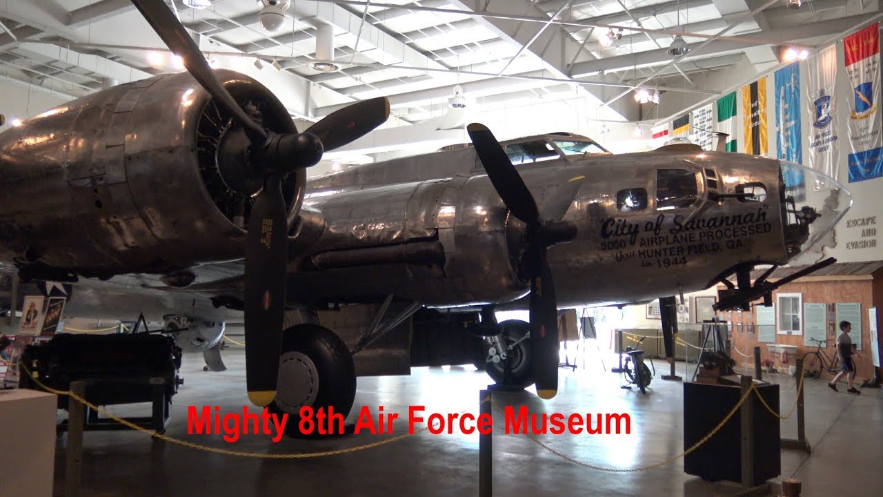 Mighty 8th Airforce Museum - YouTube