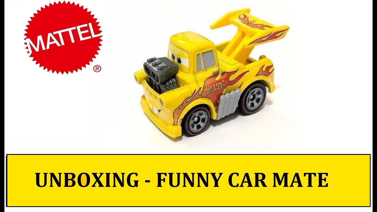 🏎️ Análisis Funny Car Mater - Mate (Cars 2) Mini Racers Cars-Mattel ...