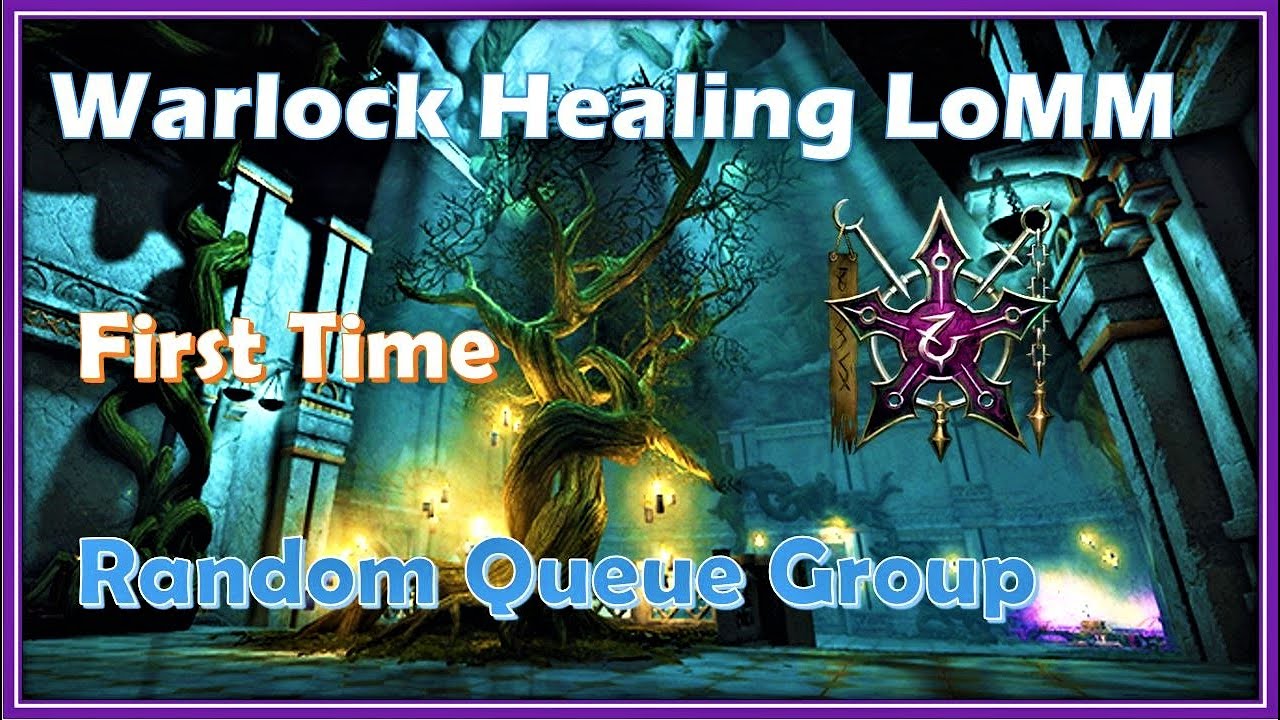 FIRST Time Warlock Healing LoMM - RANDOM Queue Group - M19 Neverwinter ...
