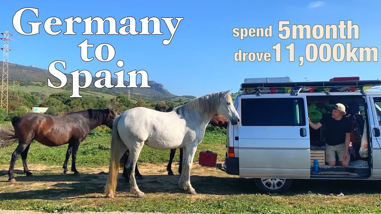 Europe Camper Van Road Trip: Germany to Spain Adventure | Travel Vlog ...