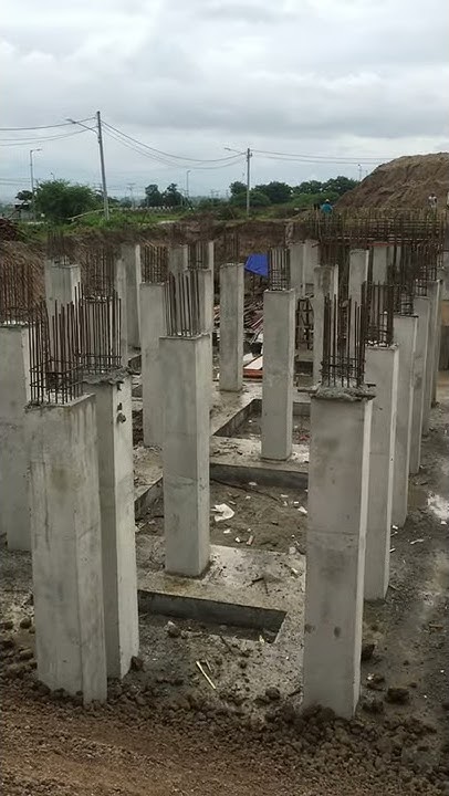 Pekerjaan pile cap dan kolom pedestal - YouTube