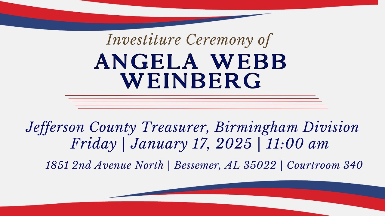 Investiture Ceremony of Angela Webb Weinberg - YouTube