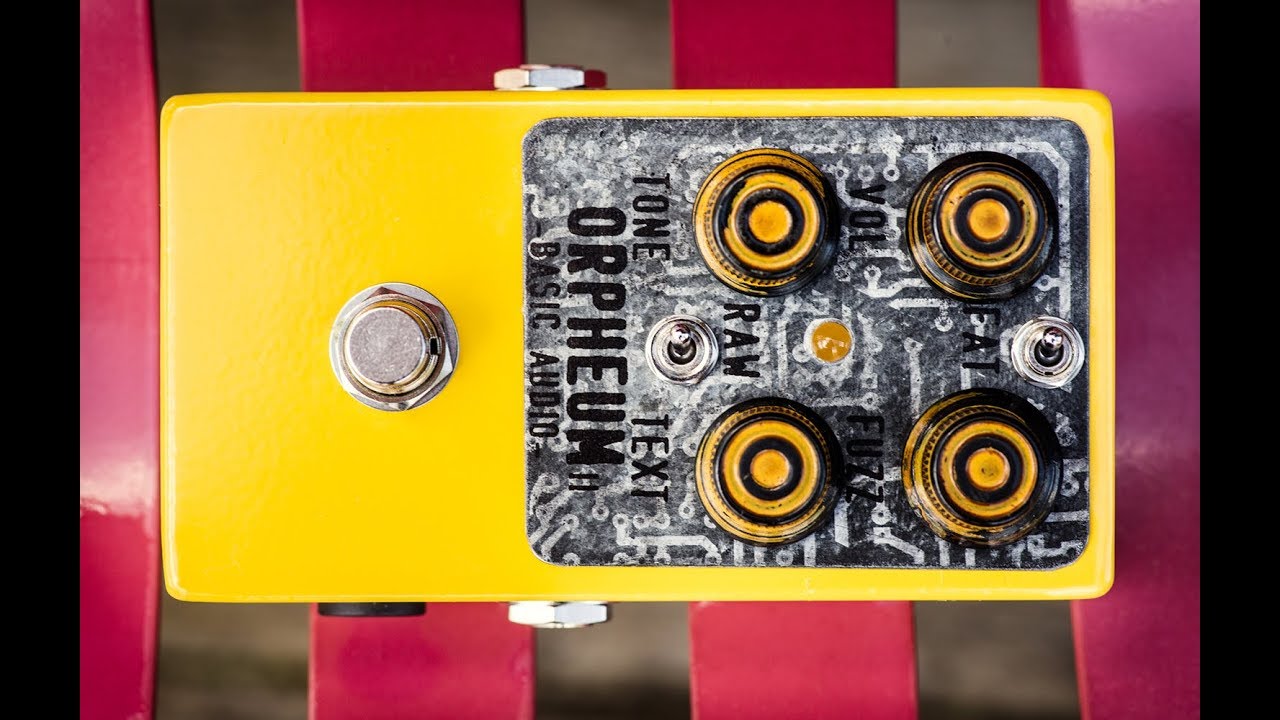 Basic Audio Orpheum (Germanium) fuzz - YouTube